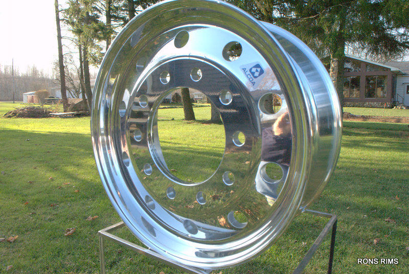 1)22.5 x 9 ALCOA WIDE BASE 89u637 flat face ( 315 tire ) ,, LOCAL PICK ...