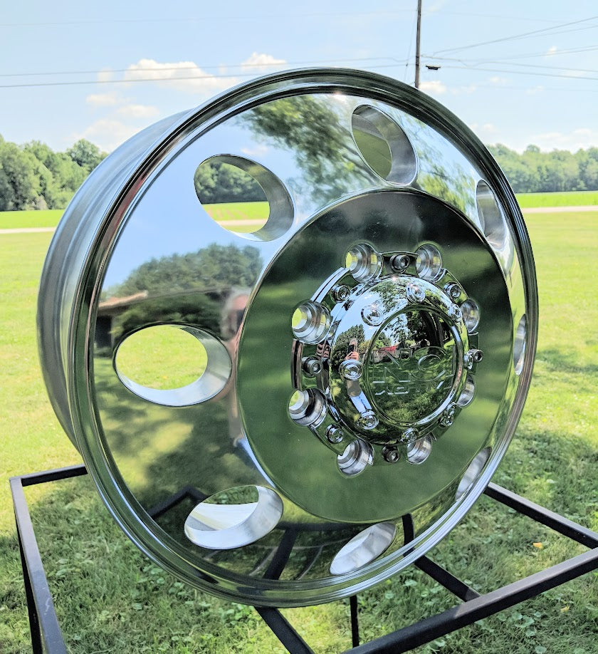 4) 17"X6.5 DODGE RAM DUALLY 3500 (94-2018) ALSO FIT CHEVY GMC 3500 DUA ...